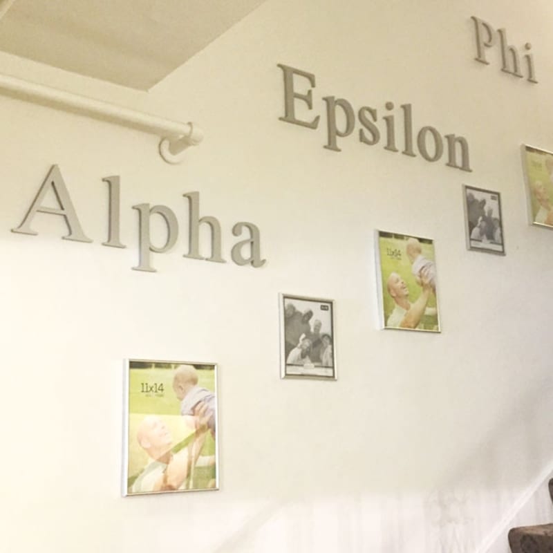 Unpainted Wood Greek Letters - Any Size. Custom Made. | Woodland ...