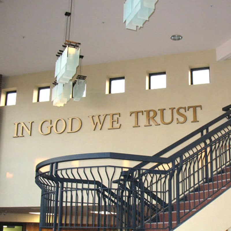 Church Sign - Custom Made | Woodland Manufacturing