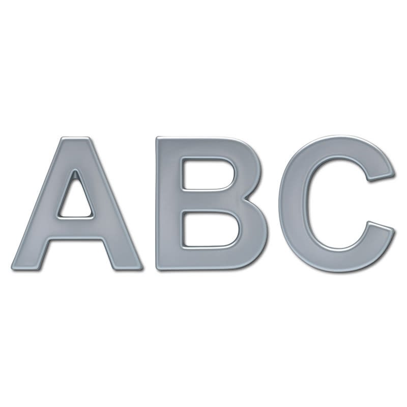 Arial Bold Plastic Sign Letters – Any Color, Any Size | Woodland