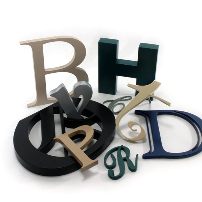 Painted Metal Letters - Any Font. Any Color. | Woodland Manufacturing