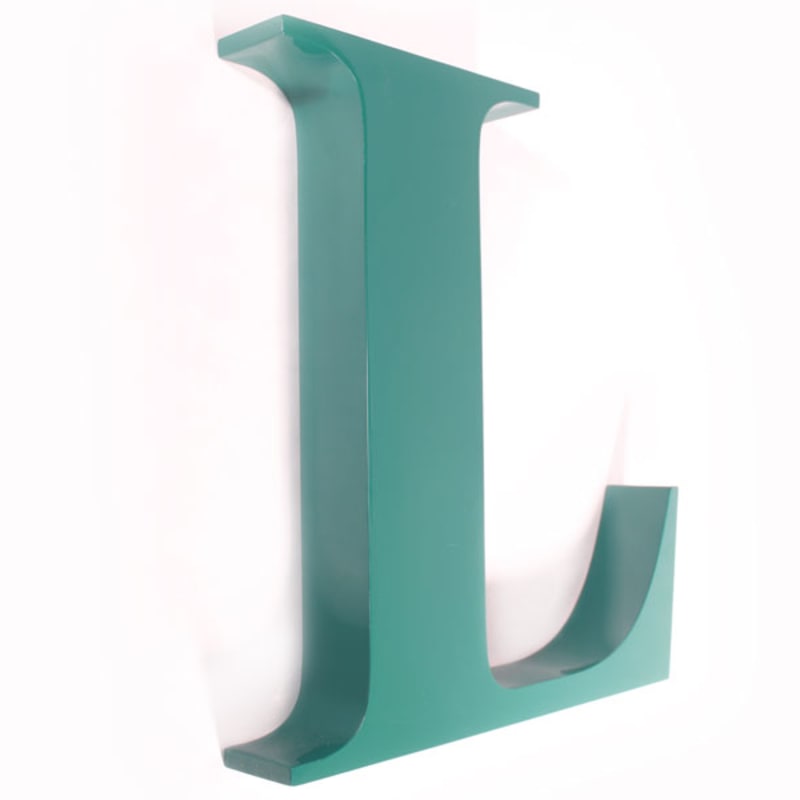 Painted Thick Wood Letters | Woodland Manufacturing