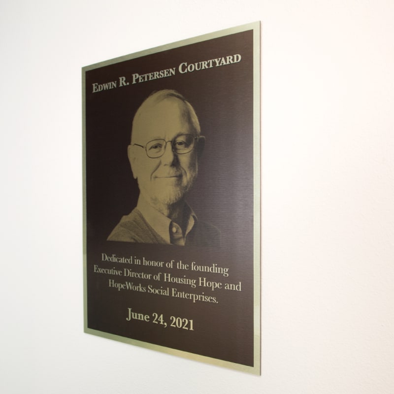 Printed Gold Plaque | Woodland Mfg