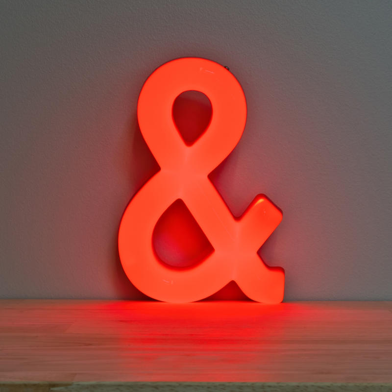 Faux Neon LED Letters - Custom Made | Woodland Manufacturing