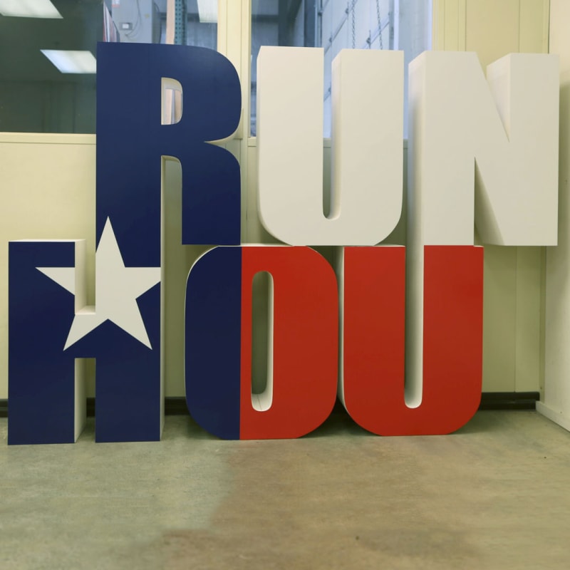 Giant Oversized Letters - Any Font, Graphics Welcome | Woodland ...