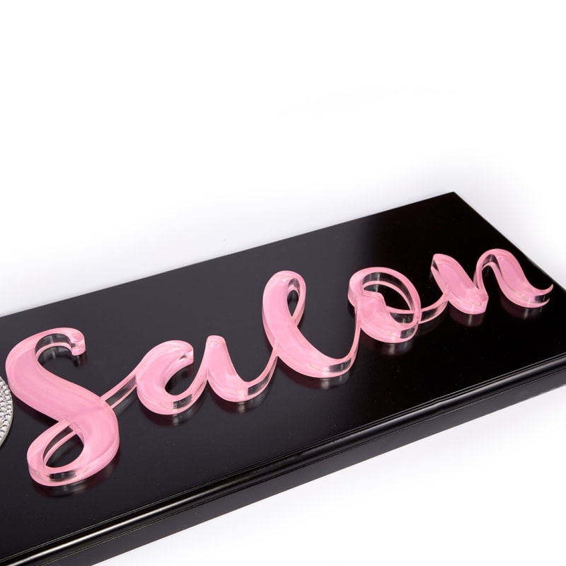 Salon Signs - Custom Studio Signs | Woodland Manufacturing