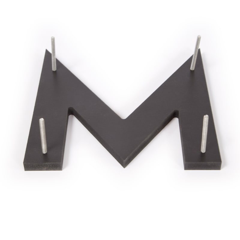 PVC Plastic Letters - Sintra - Any Font. Custom. | Woodland Manufacturing