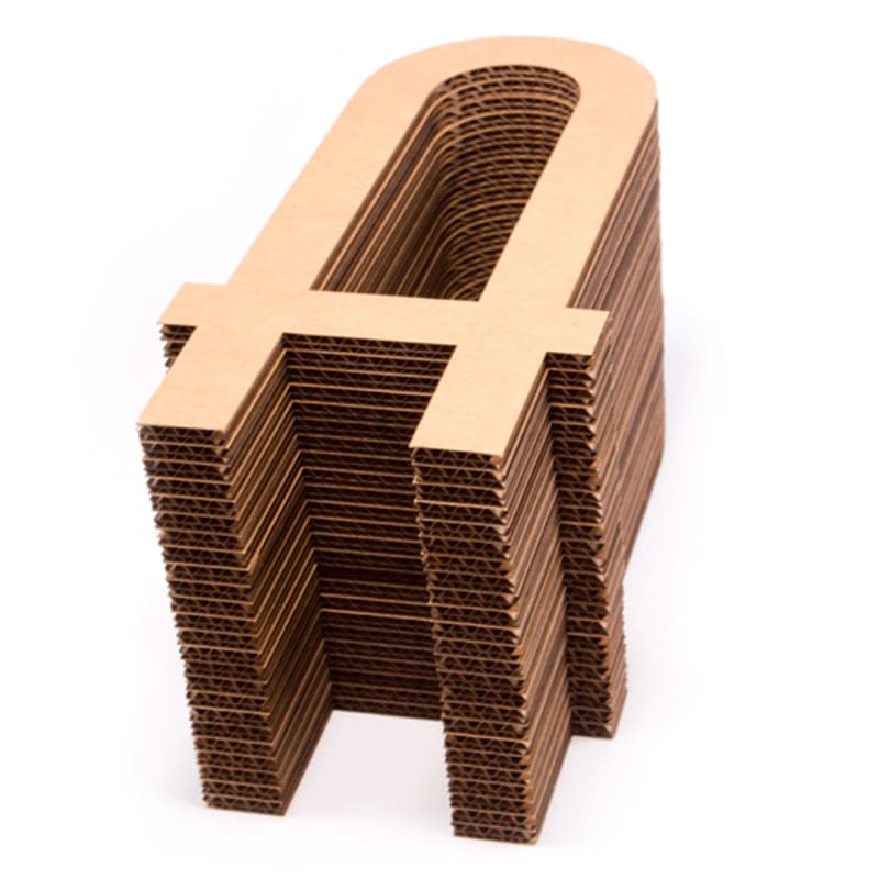 Thick Cardboard Letters - Any Font. Any Size. | Woodland Manufacturing