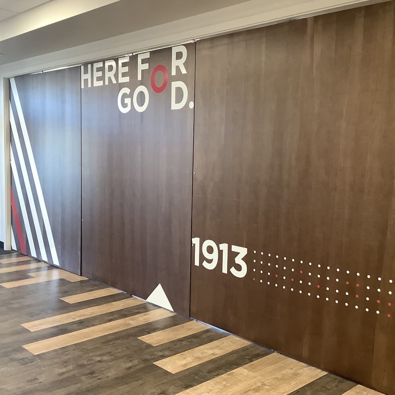 Peel and Stick Vinyl Lettering | Woodland Manufacturing