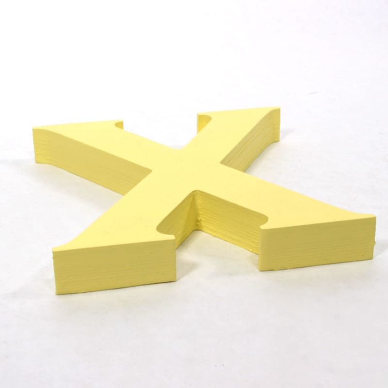 Baltic Birch Painted Wood Letters | Woodland Manufacturing