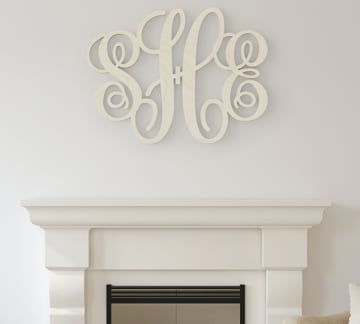 Custom Monogram Wood Signs & Wall Decor | CraftCuts.com