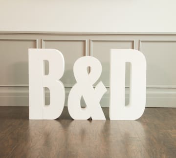 Standing Foam Letters | CraftCuts.com