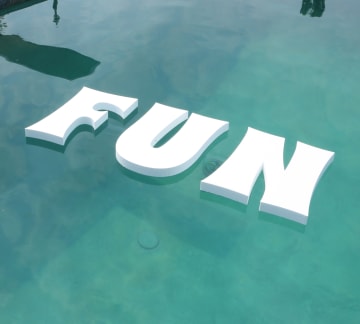 Floating Foam Letters | CraftCuts.com