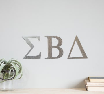 Custom Greek Letters - Wooden Sorority Letters | CraftCuts.com