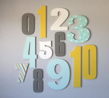 Wooden Craft Numbers - Large & Small | CraftCuts.com