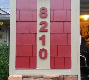 Building Numbers - Custom Any Font. Any Size. | Woodland Manufacturing