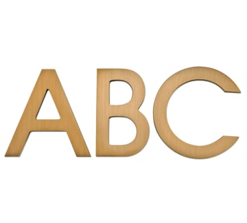 Cast Bronze Sign Letters | Woodland Manufacturing