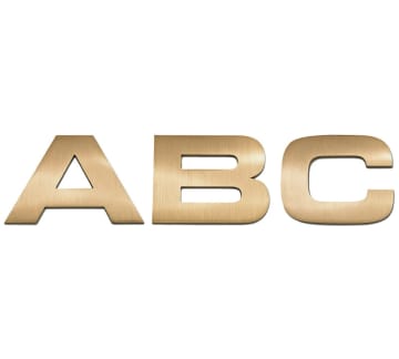 Cast Bronze Sign Letters | Woodland Manufacturing