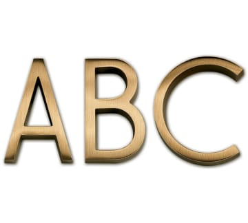 Cast Bronze Sign Letters | Woodland Manufacturing