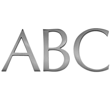 Cast Aluminum Sign Letters - Cast Metal Signs | Woodland Mfg