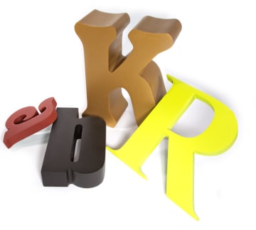 Foam Letters - Any Font Any Size Large Displays | Woodland Mfg