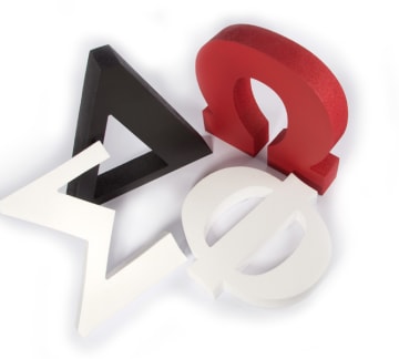 Greek Letters - Greek House Letters | Woodlandmanufacturing.com
