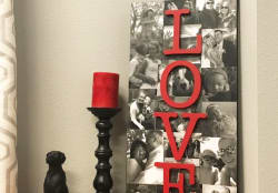 DIY Love Collage Sign - Family Photo Collage | Craftcuts.com