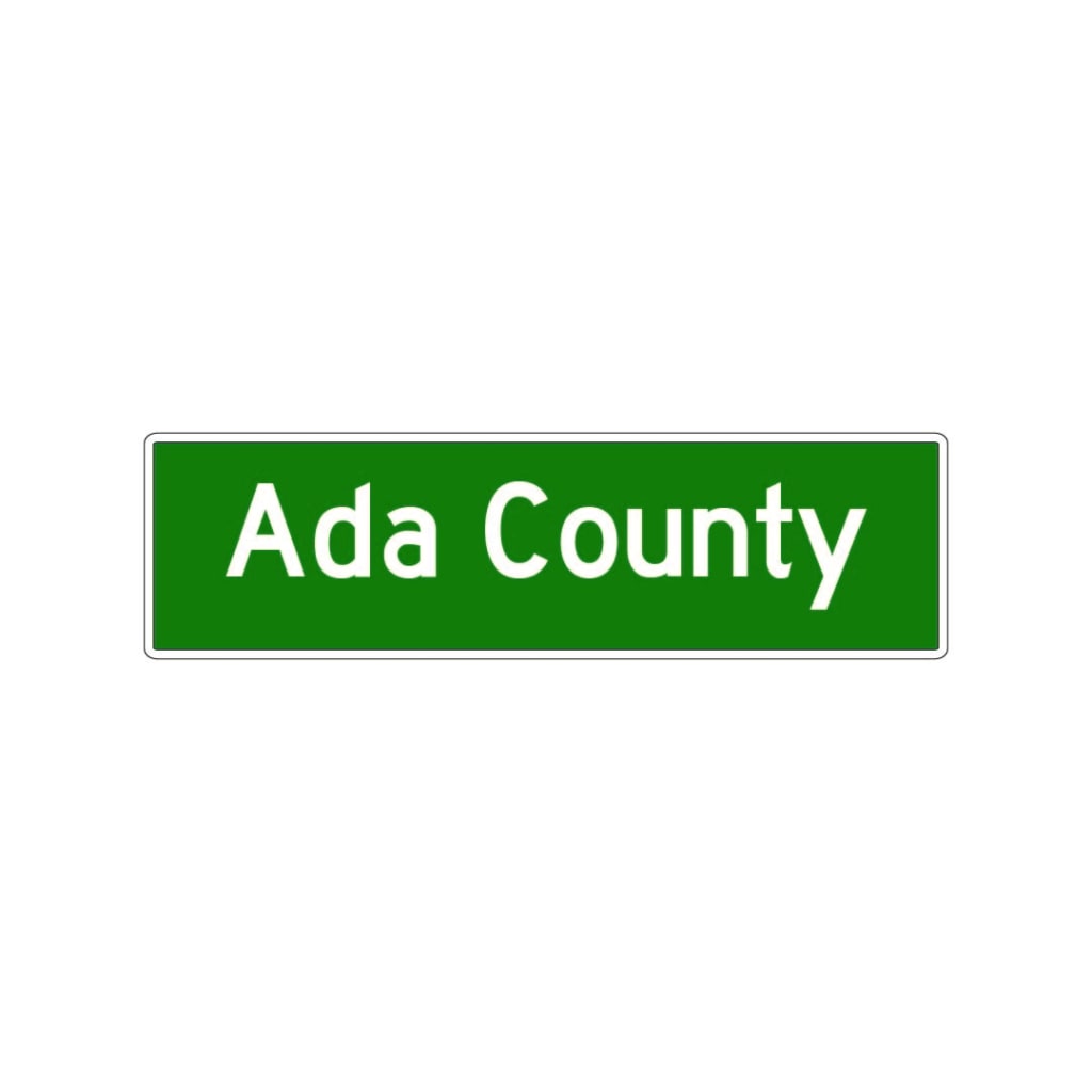 Ada County Street Name Sign | Advanced Sign