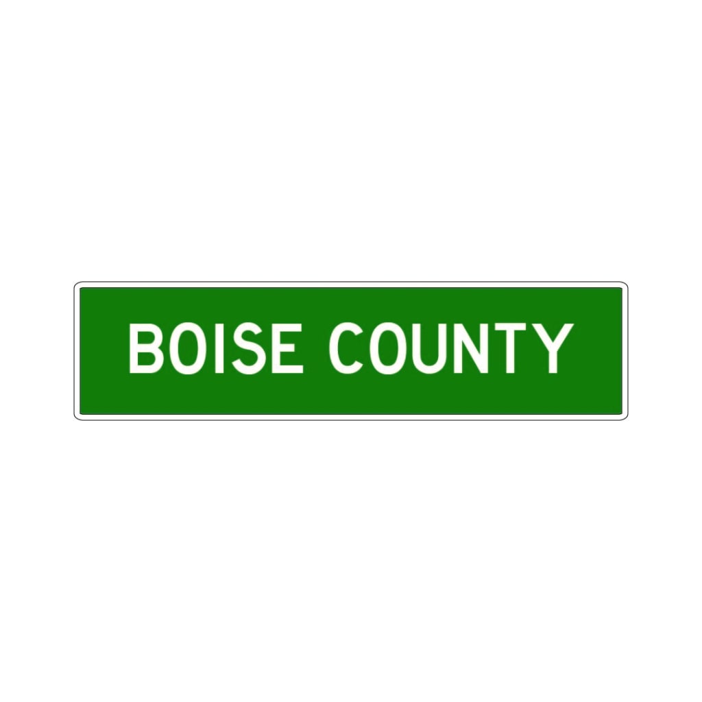 Boise County Street Name Sign | Advanced Sign
