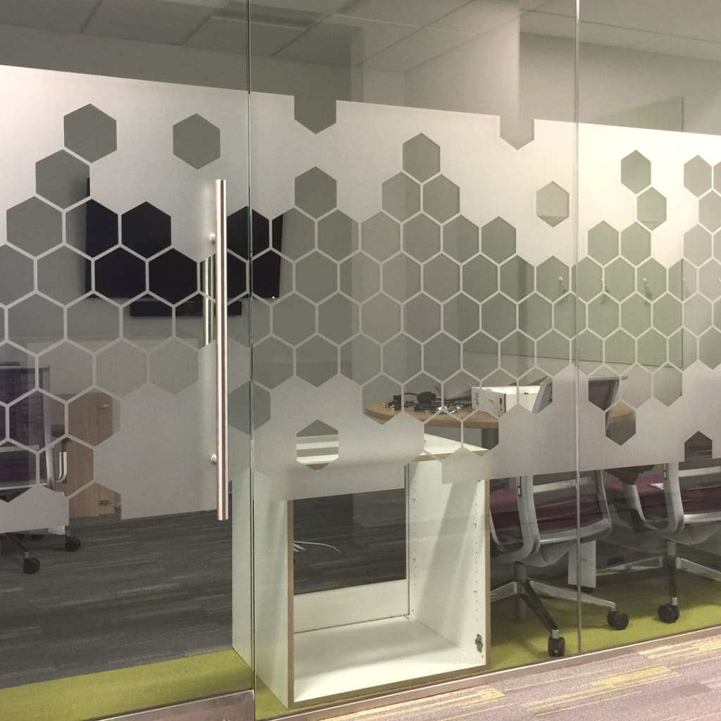 Custom Window Vinyl - Frosted Glass Vinyl | Advanced Sign