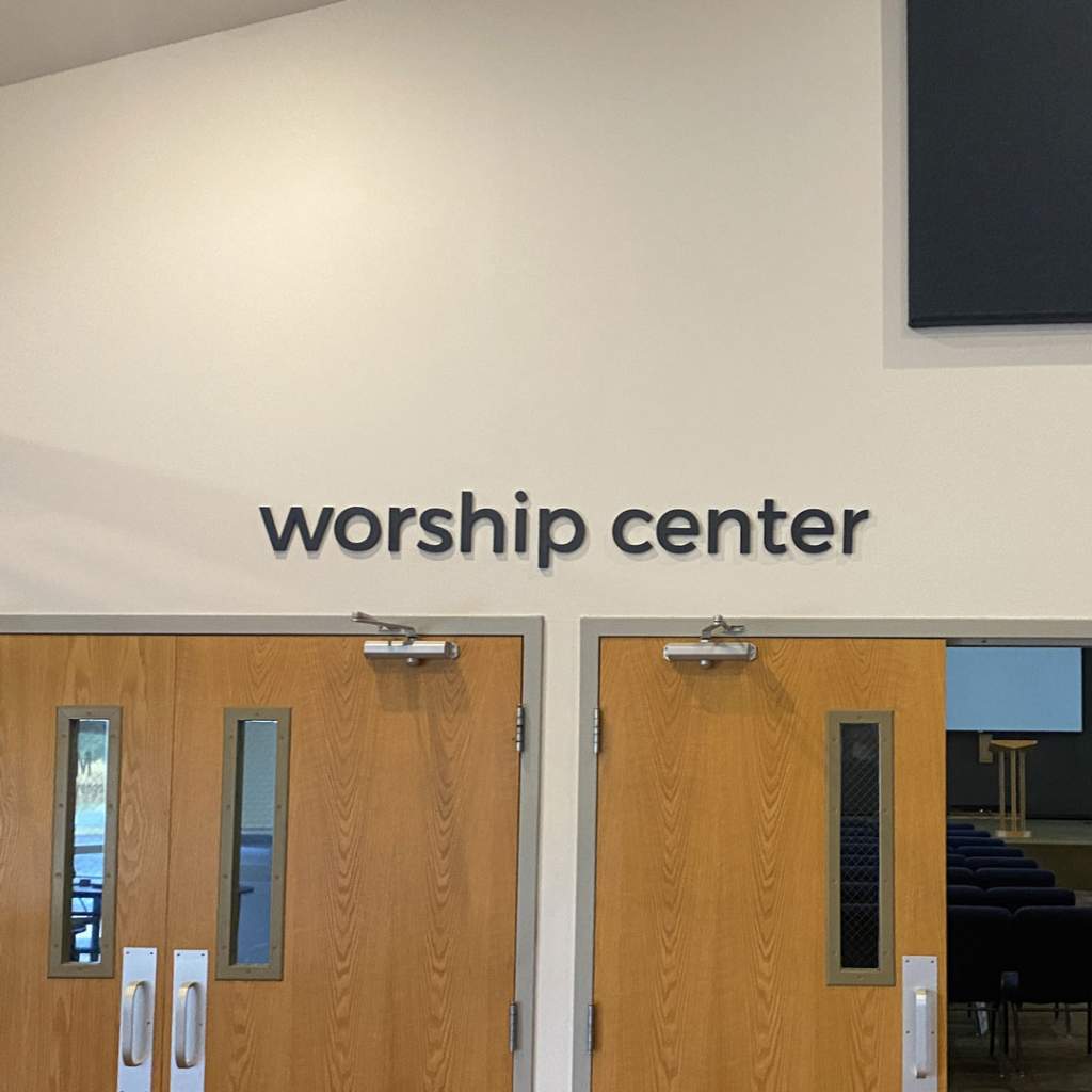 Acrylic Church Letters | CraftCuts.com