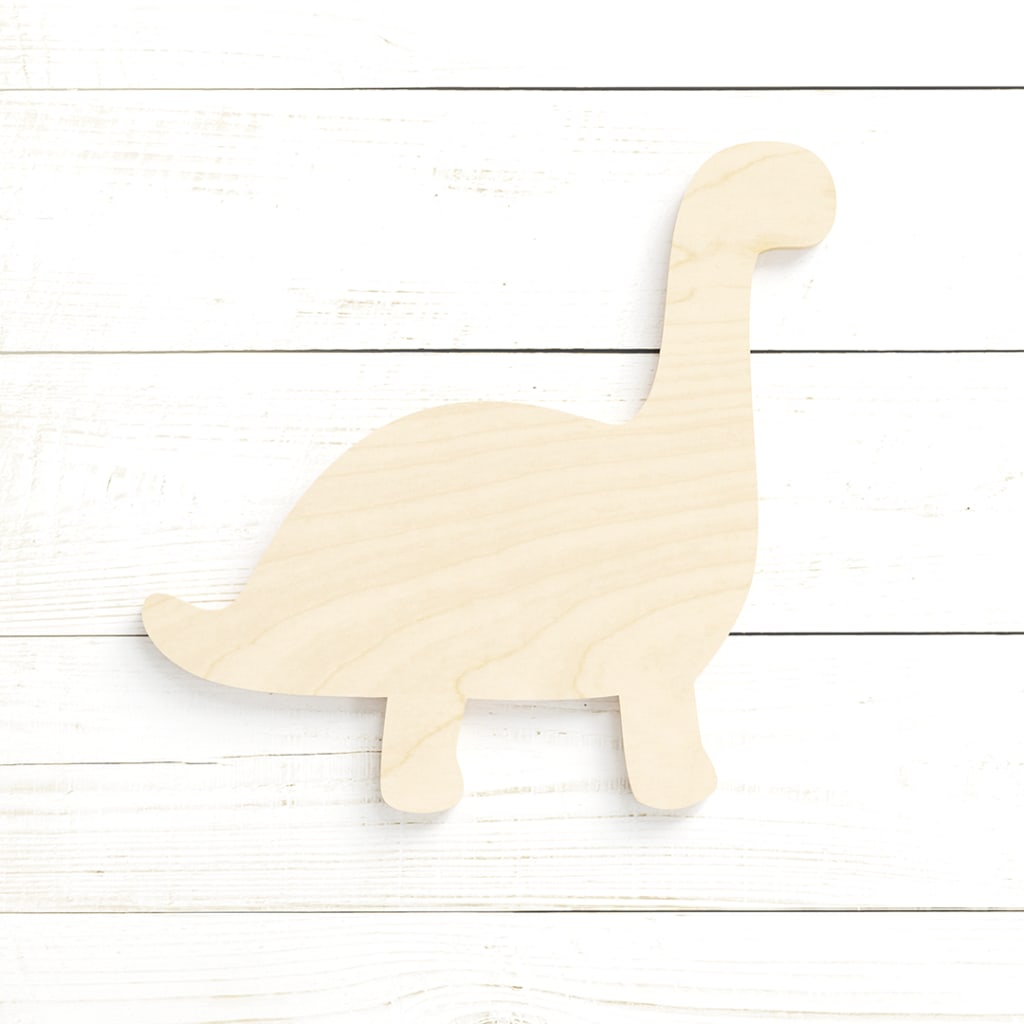 Brontosaurus Dinosaur Craft Shape - Any Material | CraftCuts.com