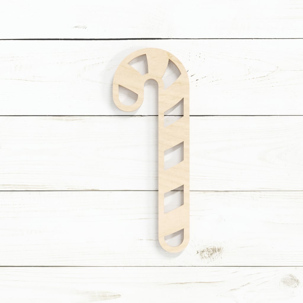 Candy Cane Craft Shape - Any Material | CraftCuts.com