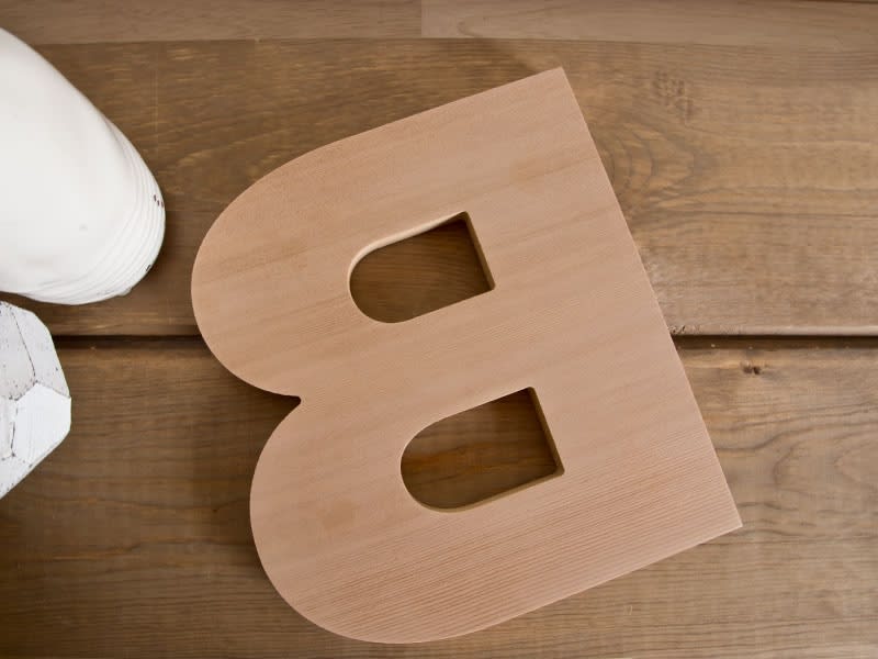 Cedar Letters | Rustic Wood Letters | CraftCuts.com