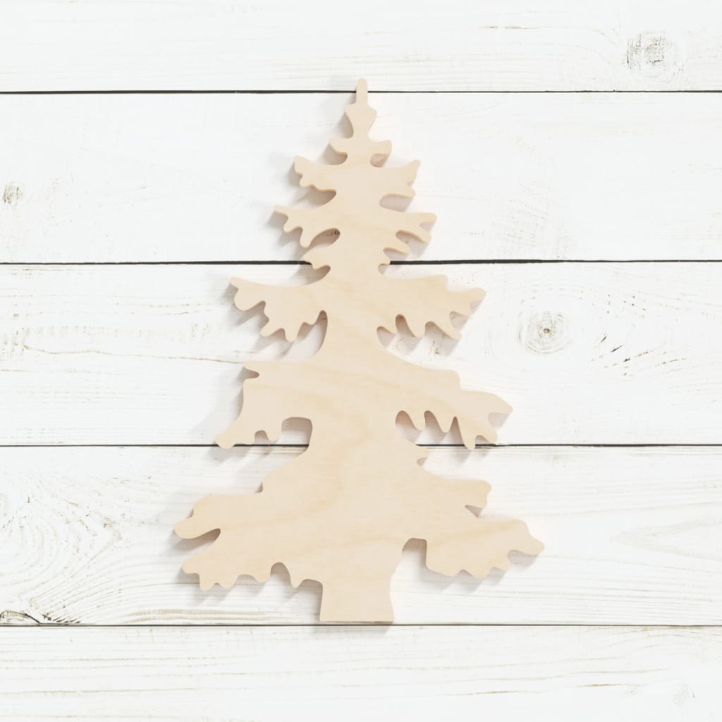 Realistic Christmas Tree Craft Shape | CraftCuts.com