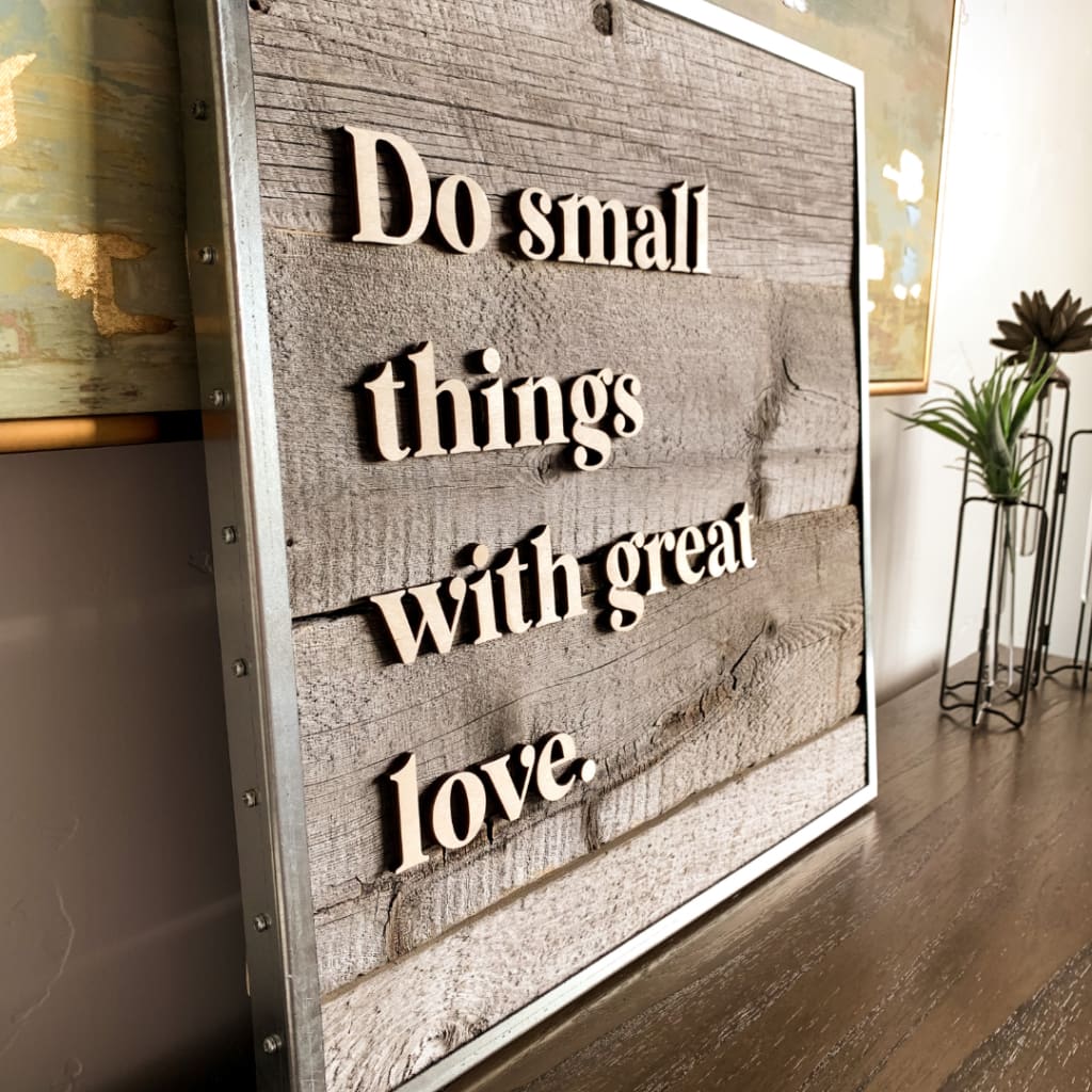 Custom Reclaimed Wood Signs | CraftCuts.com