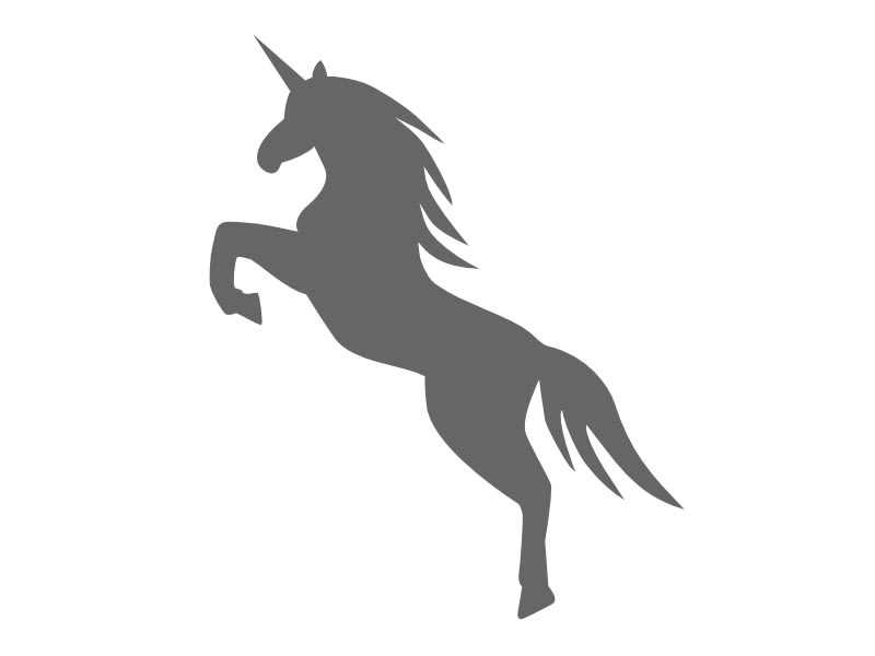 Unicorn Craft Shape | Craftcuts.com