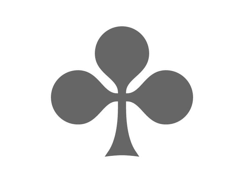 Suit Of Clubs Craft Shape | Craftcuts.com