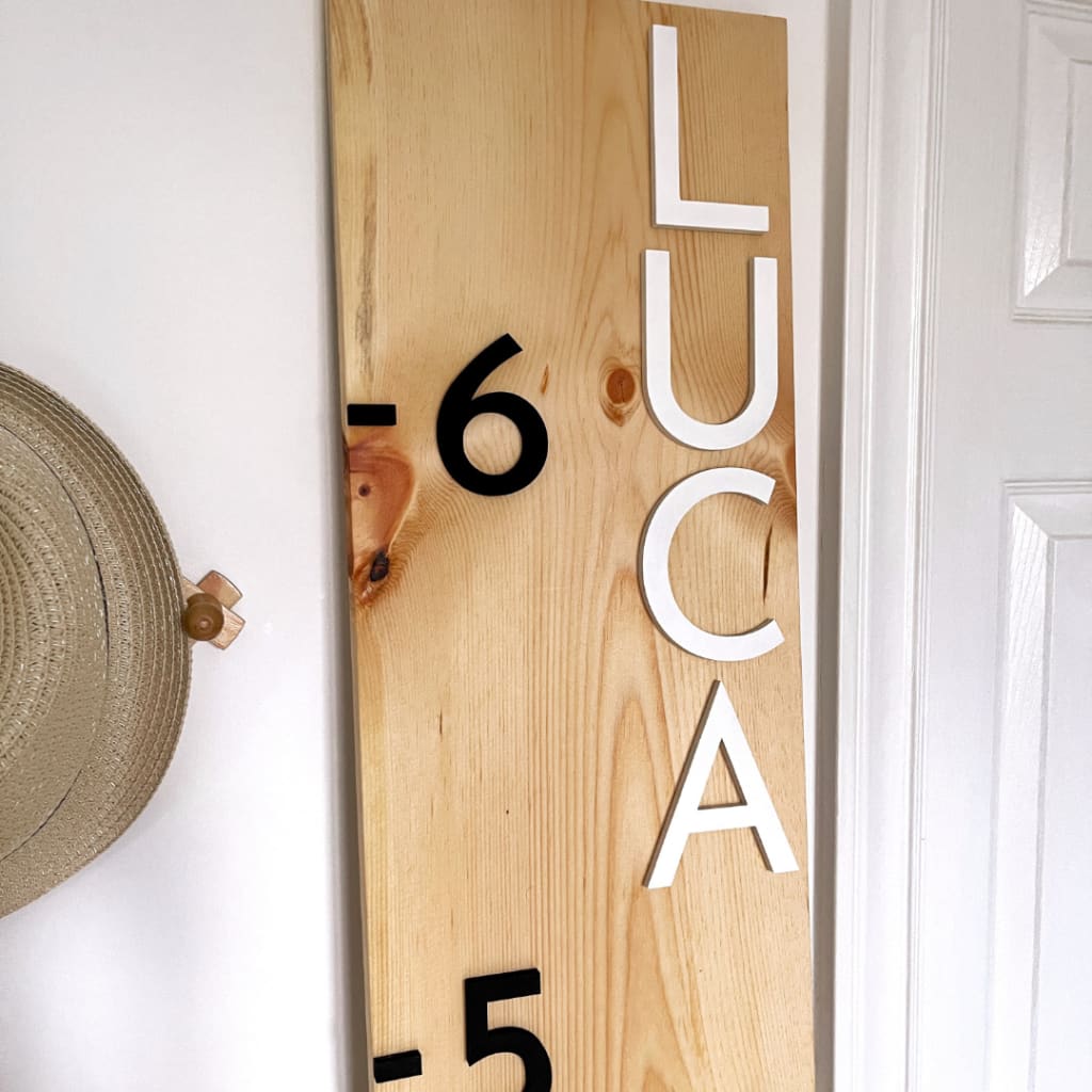 Custom Growth Chart Kit | CraftCuts.com