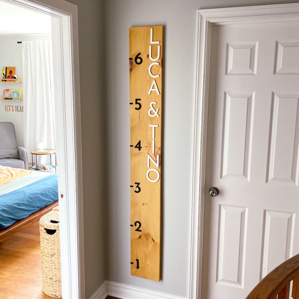 Custom Growth Chart Kit | CraftCuts.com
