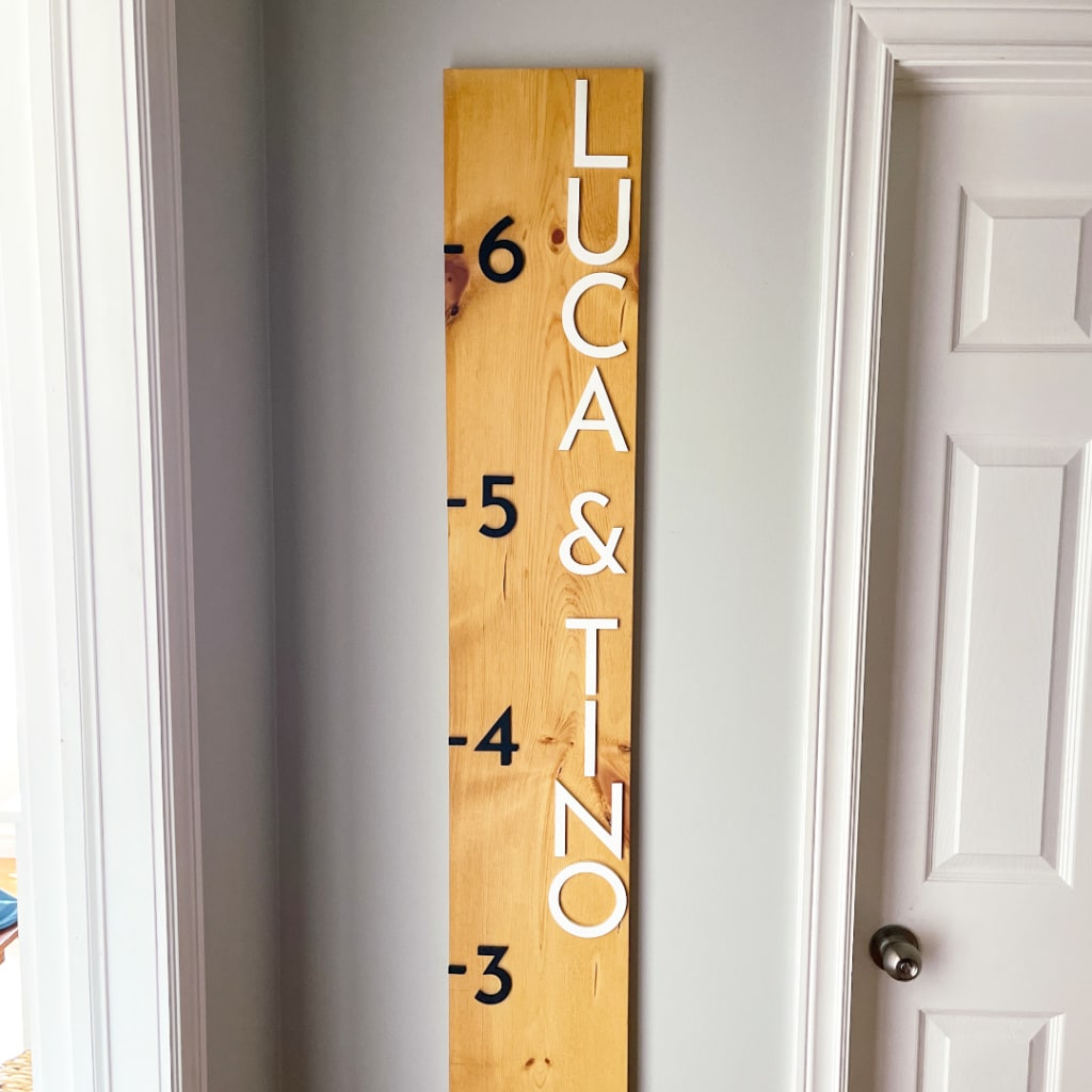 Custom Growth Chart Kit | CraftCuts.com