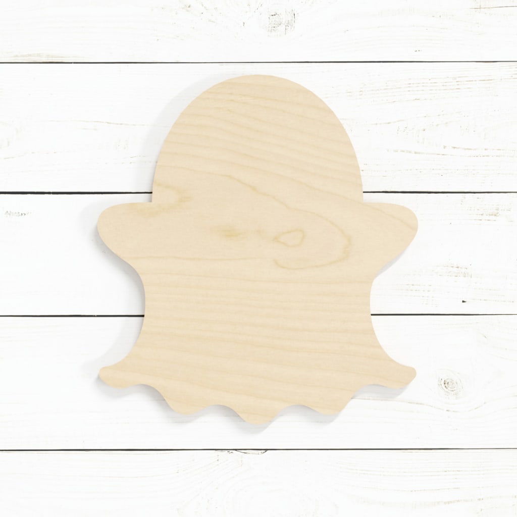 Friendly Ghost Craft Shape - Any Material | CraftCuts.com
