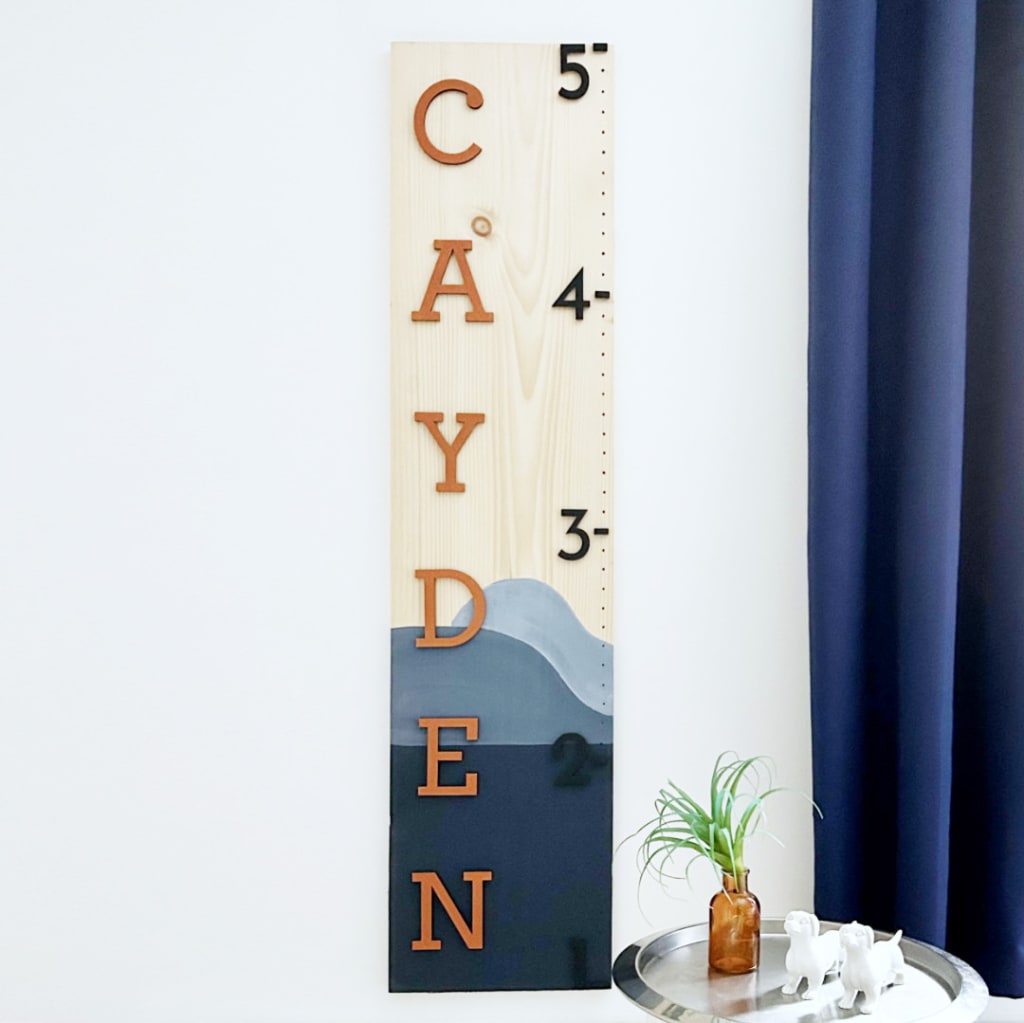 Custom Growth Chart Kit | CraftCuts.com