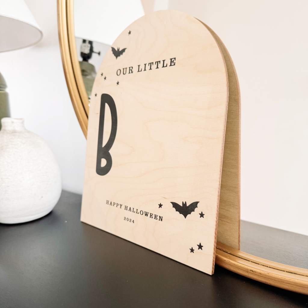First Halloween Wood Sign | CraftCuts.com