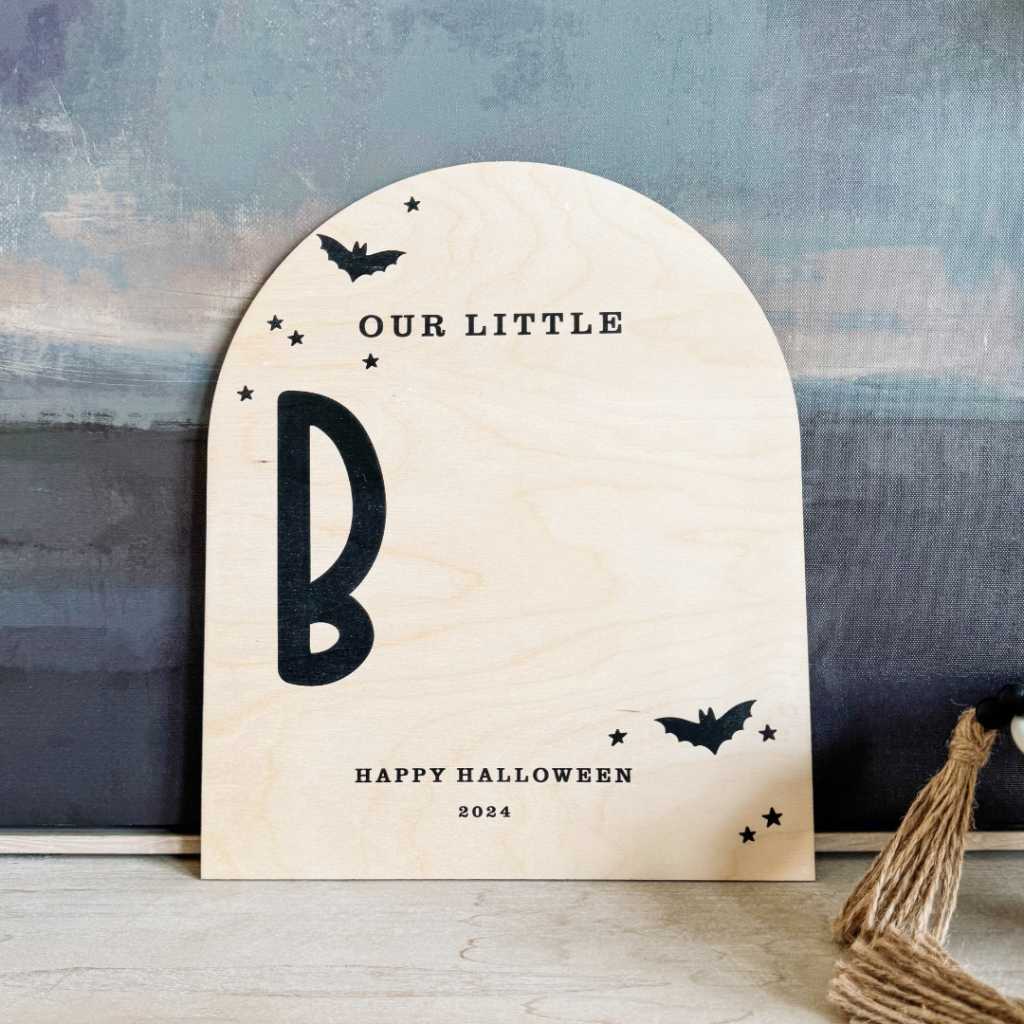 First Halloween Wood Sign | CraftCuts.com