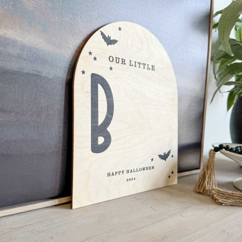 First Halloween Wood Sign | CraftCuts.com