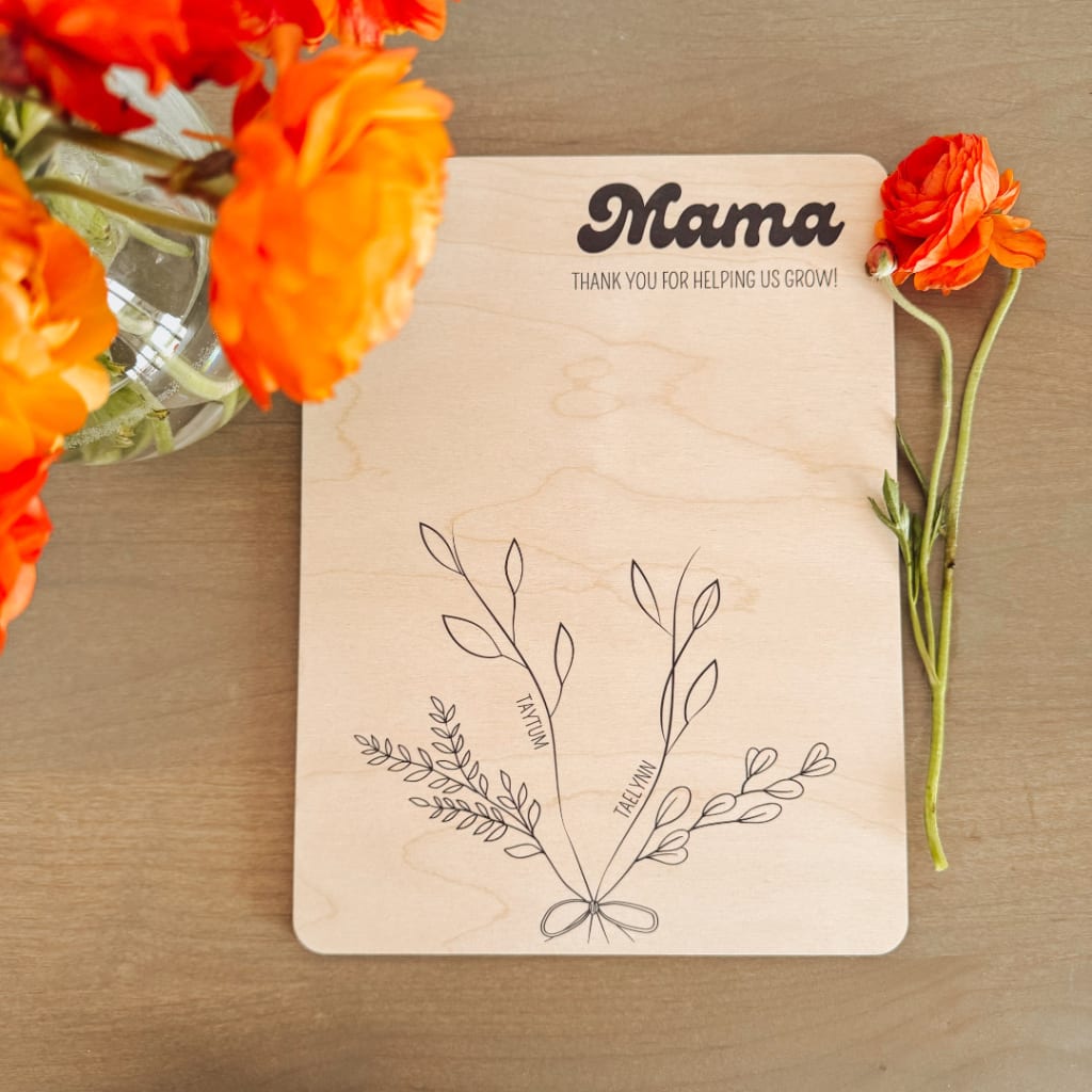 Handprint Flower Sign | CraftCuts.com