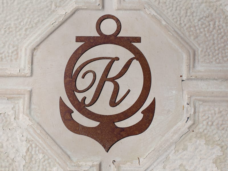 Rustic Framed Monogram - Rustic Framed Initial | Craftcuts.com