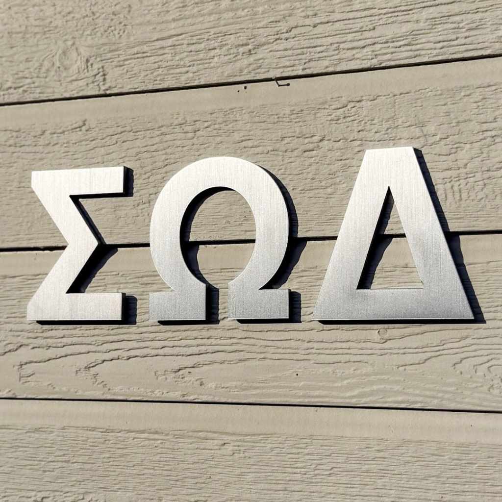 Greek Metal Letters | CraftCuts.com