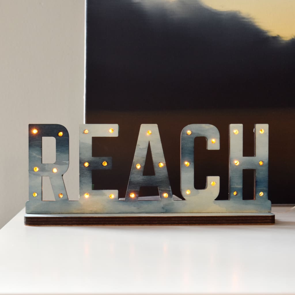 Wood Stand Alone Letters - Custom Made | CraftCuts.com