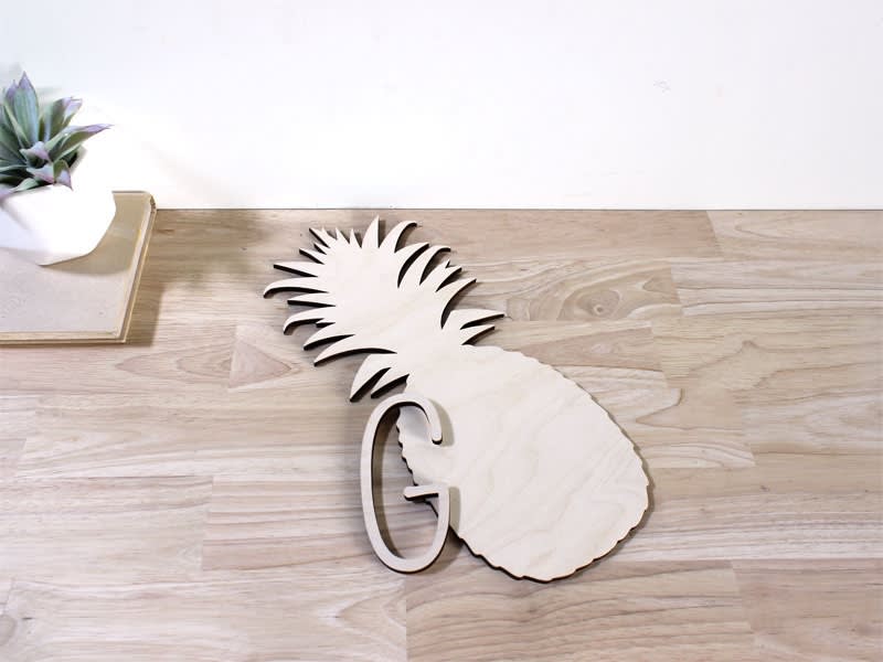 Pineapple Monogram Kit | CraftCuts.com